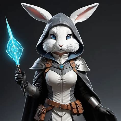Mist Is A Slender And Graceful Rabbitfolk With Shimm