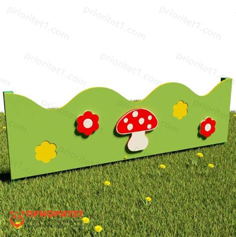 Забор «Мухомор Модель 2 купить в интернет магазине в Москве