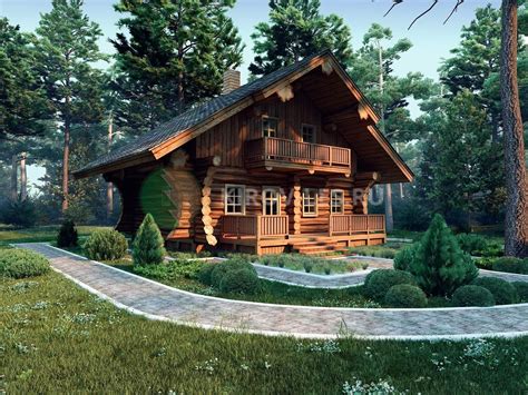 Дома из дерева проекты (51 фото) - красивые картинки и HD фото