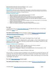 Lesson Design Wave Interference Remote Labs Docx Wave Interference Remote Lab Lesson Design By