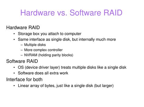 PPT Storage System RAID PowerPoint Presentation Free Download ID