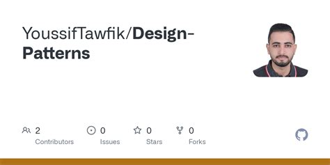 GitHub YoussifTawfik Design Patterns