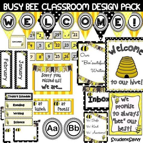 Bee Theme Classroom Decor Etsy Artofit