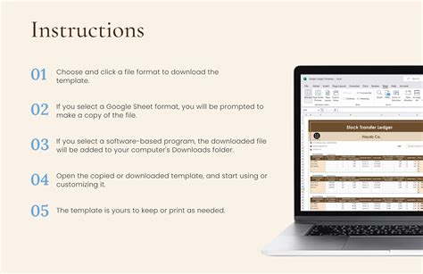 Stock Transfer Ledger Template In Excel Google Sheets Download Template Net