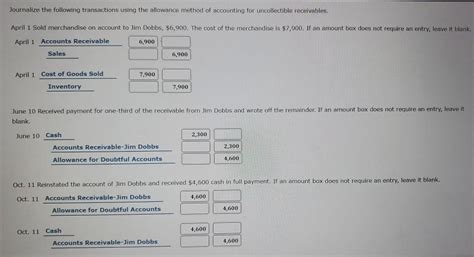 solved journalize the following transactions using the