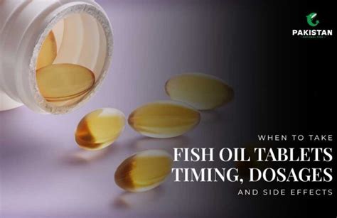 When To Take Fish Oil Tablets Timing Dosage And Side Effects