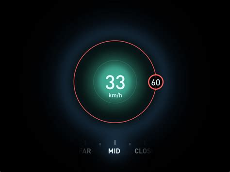 Interactive Speedometer Ui Interactive Ui Design Inspiration Ui