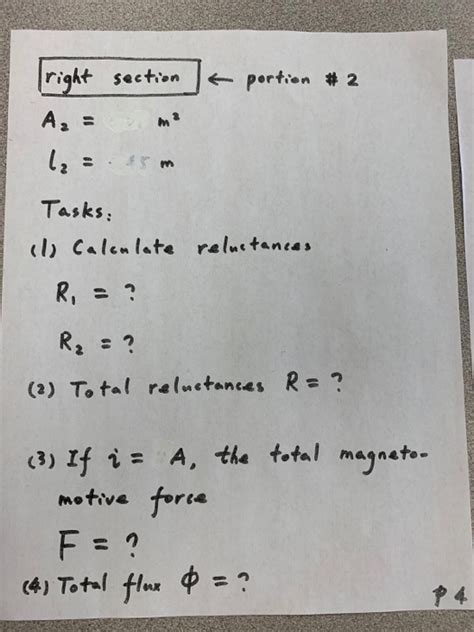 solved 2 calculate permeability material shown in the at