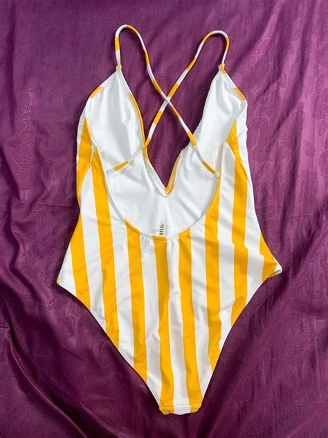 Bikini Swimsuit Bikini Kuning Bikini Yellow Olah Raga Baju