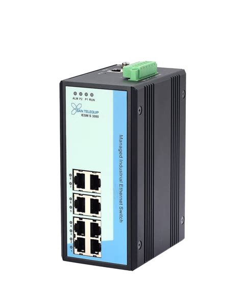 San Telequip Iesm S 3080 8 Port Managed Industrial Ethernet Switch At ₹ 17590 Piece In Pune