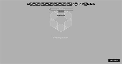 Pressbutton Codesandbox
