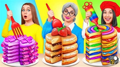 چالش آشپزی مادربزرگ واقعا دختره کار چندشی کرد تفریحی و سرگرمی