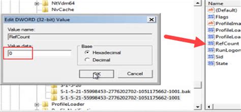 lỗi the user profile service failed the logon trên windows 10 8 1 8