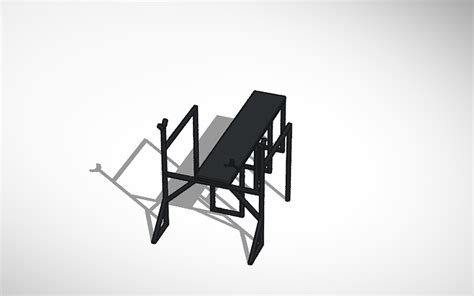 3d Design Bench Press Benche Tinkercad