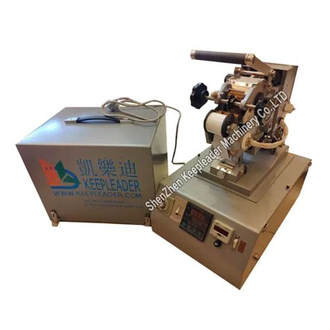 Cable Id Printer Wire Marking Hot Stamping Press Machine Of Electric