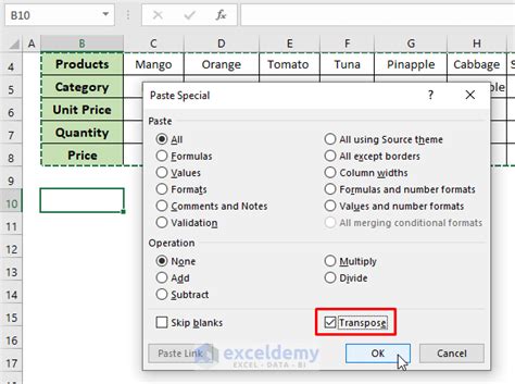 How To Filter Horizontal Data In Excel Methods ExcelDemy