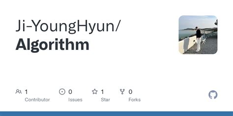 Github Ji Younghyunalgorithm