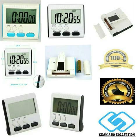 Jual Timer Masak Digital Kitchen Alarm Countdown Murah Timer Dapur Alarm Shopee Indonesia