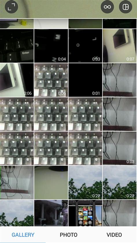 android instagram like scroll in custom gallery stack overflow