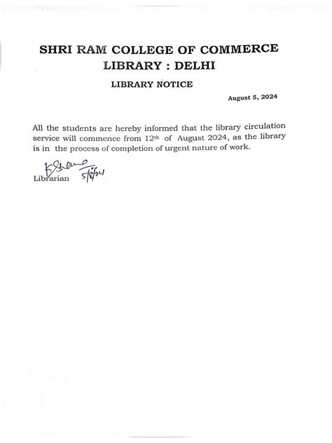 library notice pdf
