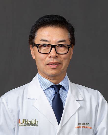 Yong Bao Md Miller School Of Medicine