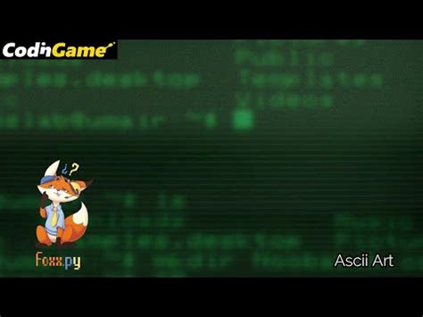 Codingame Puzzle Facile 7 Ascii Art Python3 ASCII Art Know