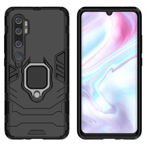 Slim Armour Shockproof Case For Xiaomi Mi Note 10 Pro Black