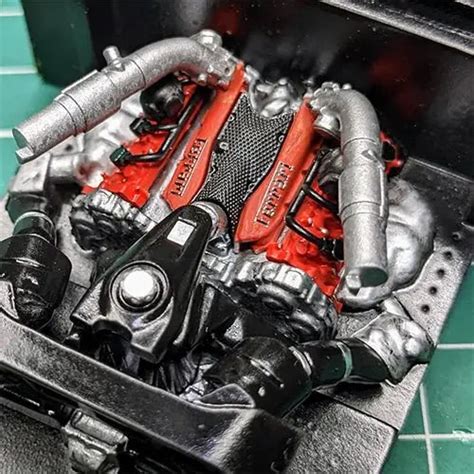 Alpha Model 124 Scale Model Car Kit Ferrari Sf90 Spider Spraygunner