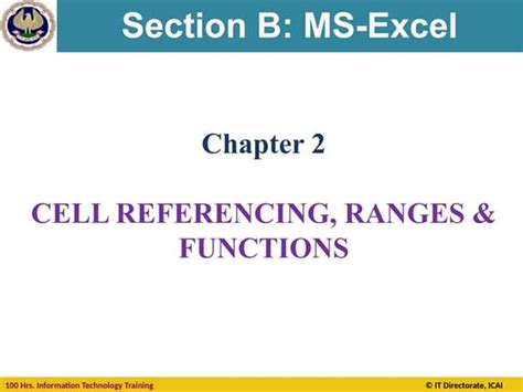 Formulas And Functions Pptx
