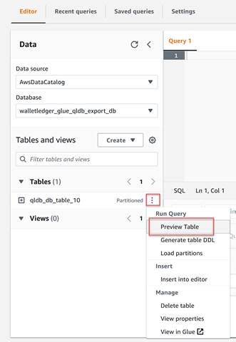 Export And Analyze Amazon QLDB Journal Data Using AWS Glue And Amazon Athena AWS Database Blog