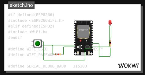 Wokwi Online ESP32 STM32 Arduino Simulator