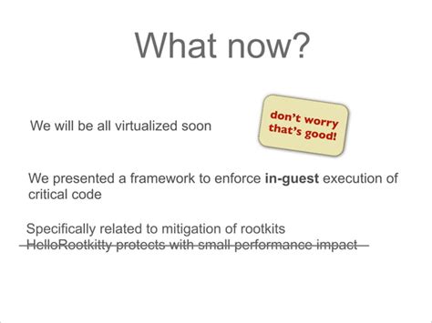 Hyperforce Hypervisor Enforced Execution Of Security Critical Code Ppt Free Download