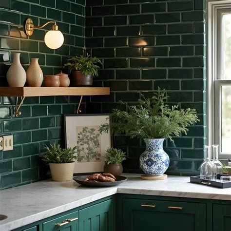 50 Shades Of Green Tiles Choosing The Perfect Backsplash