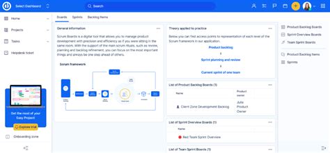 Scrum Boards Easy Redmine