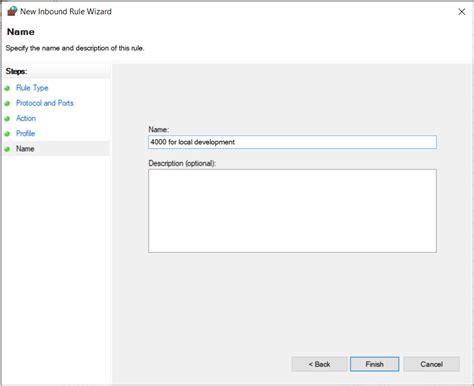 Windows Firewall Rule For Go Web Development Oakdev