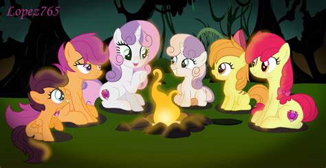 Mlp [ng Crossover] Camp Time By Lopez765 On Deviantart