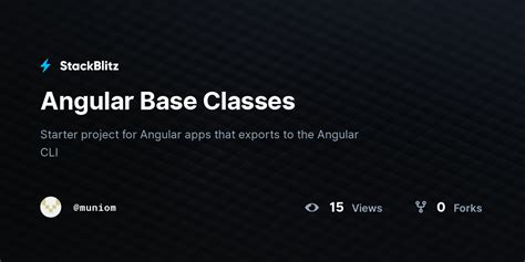 angular base classes stackblitz