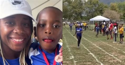 방금 뭘 본거지” 올림픽金 엄마 아들운동회 질주 영상