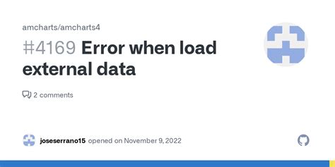 Error When Load External Data · Issue 4169 · Amchartsamcharts4 · Github
