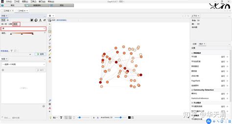 Gephi社会网络分析 网络图的外观设置 知乎