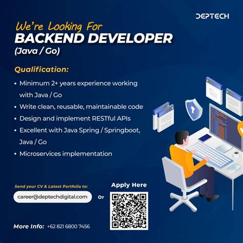 🔎 Were Hiring Looking For Backend Javago Developers 💼 Are You A Talented Backend Developer
