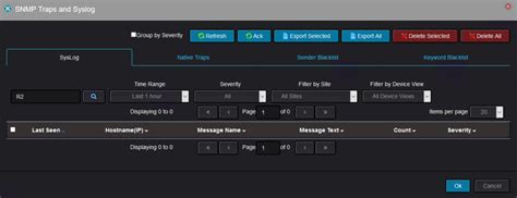 Syslog Server Functionality In Nectus NMS Network Monitoring Tools