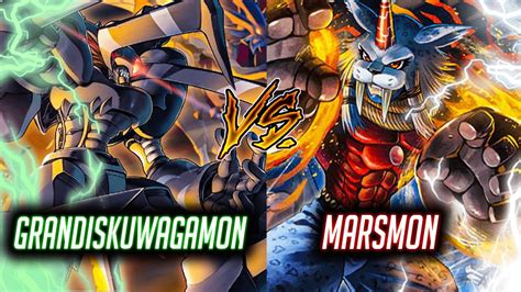 Marsmon Vs Grandiskuwagamon Episode 6 Digimon Card Game Bt 11 Round 1 Youtube
