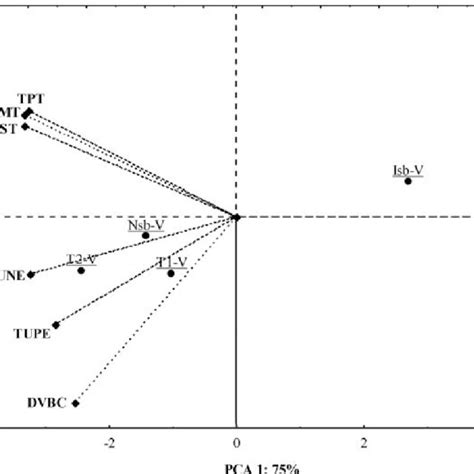 Principal Component Analysis Pca For All Measured Parameters Of Leaf Download Scientific