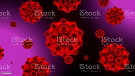Virus Del Vih Ilustración Renderizada En 3d Virus Del Cuerpo Humano