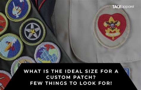 How To Make A Patch With A Standard Patch Size