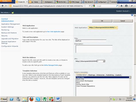 Create A Form Based Authentication Site In Sharepoint2010