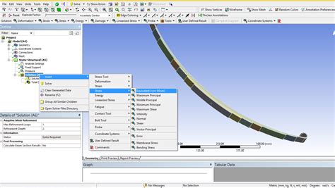 How To Do Analysis Of A Leaf Spring In Ansys Grabcad Tutorials