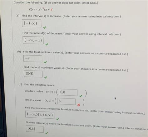 Solved Consider The Following If An Answer Does Not Exist