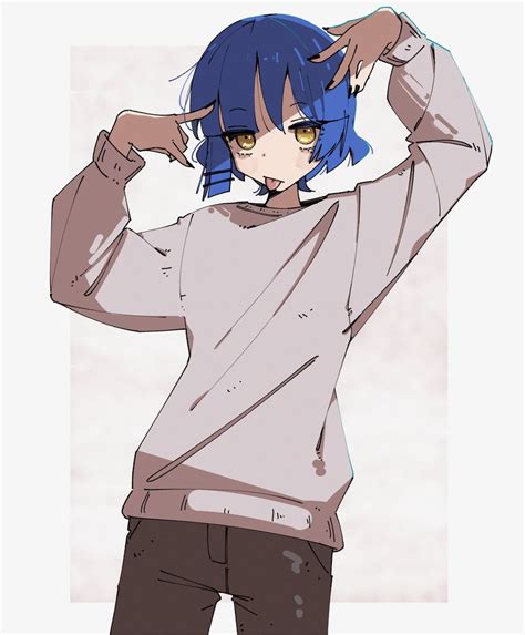 Yamada Ryou Bocchi The Rock Drawn By Machuuu68 Danbooru